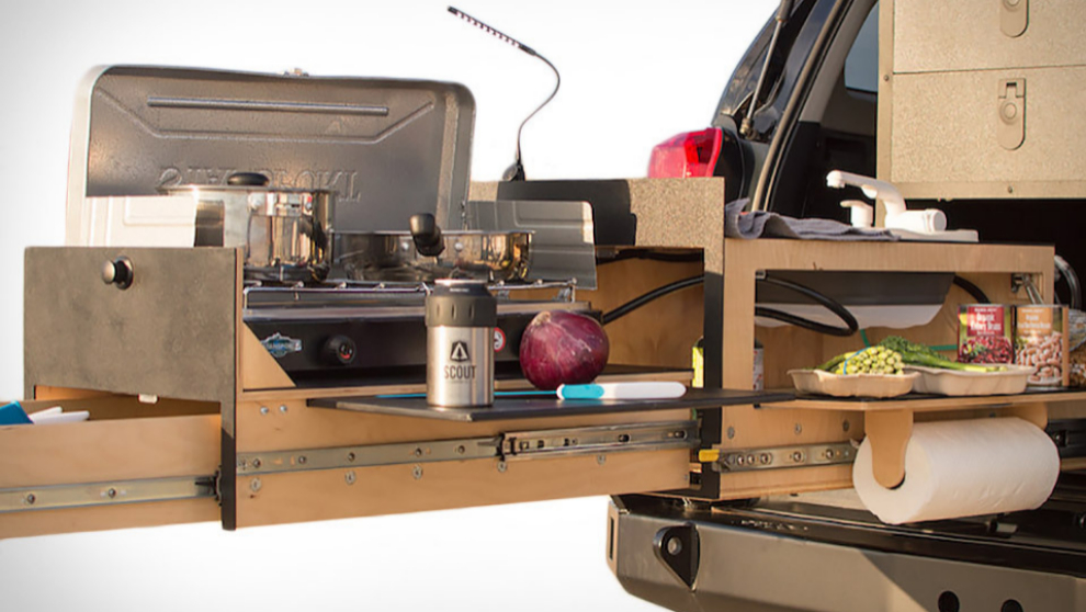 Scout Overland Kitchen, una cocina en el maletero de su SUV