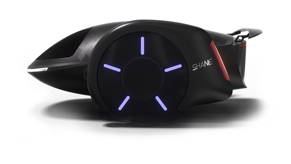 Shane, el prototipo de coche eléctrico de dos ruedas que recuerda a un ...