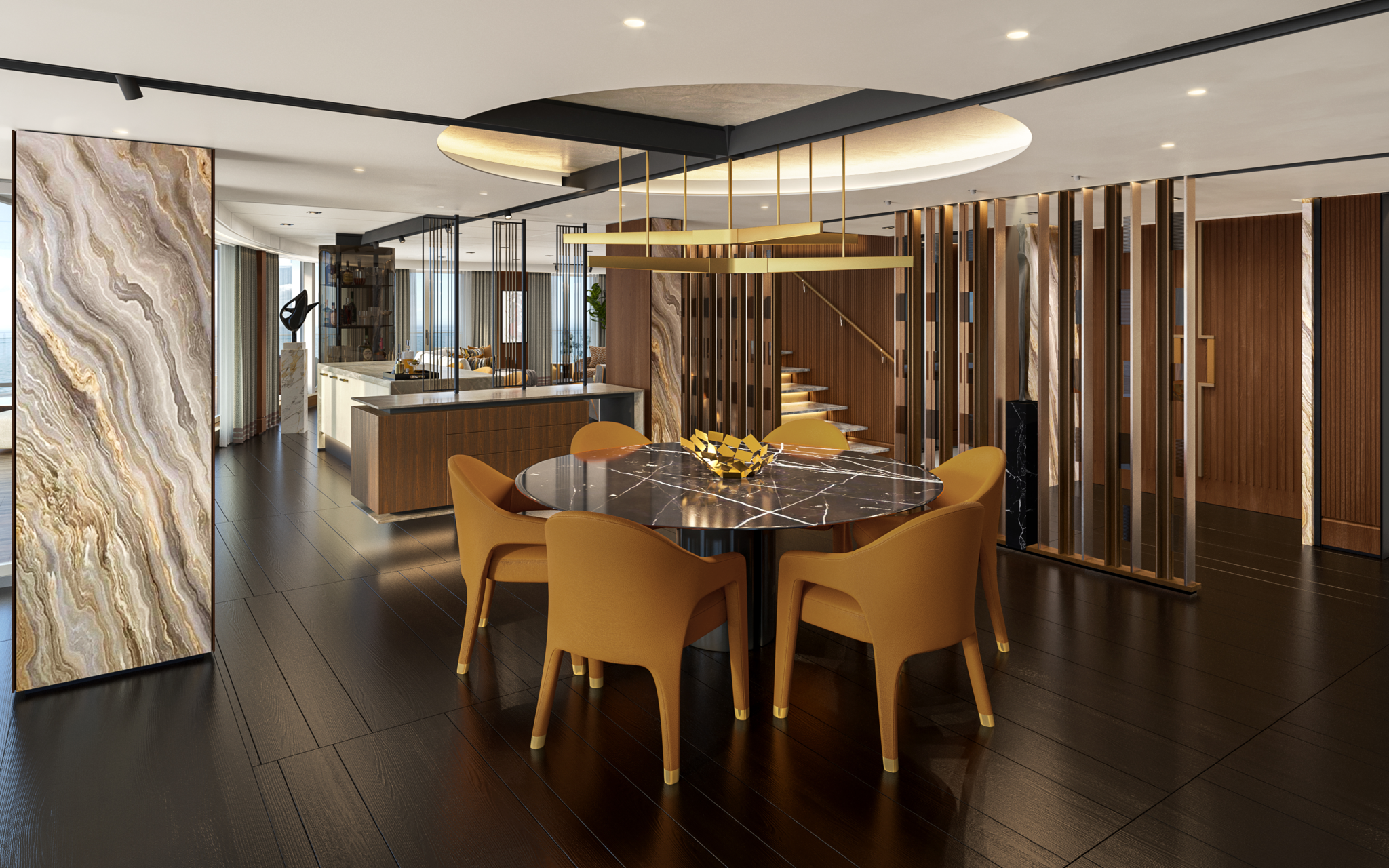 El barco Seven Seas Prestige, de Regent, tendrá la suite más grande del ...